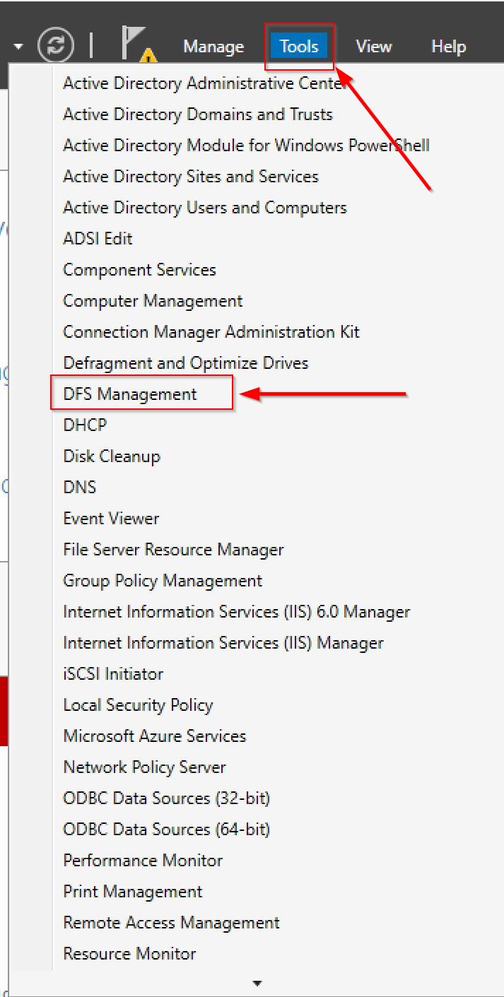 DFS Management | IT Tutorials