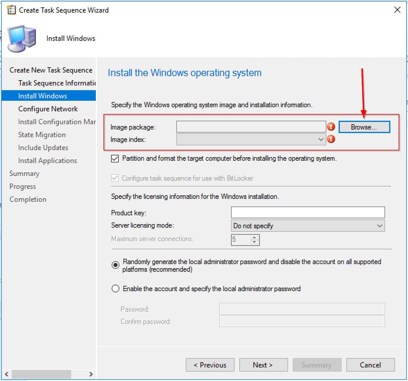 Sccm Deploy Os It Tutorials